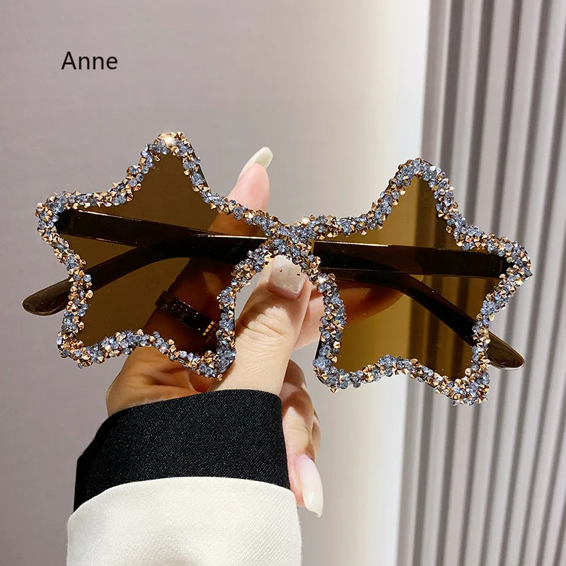 Luxury-Diamond-Star-Shape-Sunglasses-Women-Trends-Rhinestone-Shiny-Sun ...