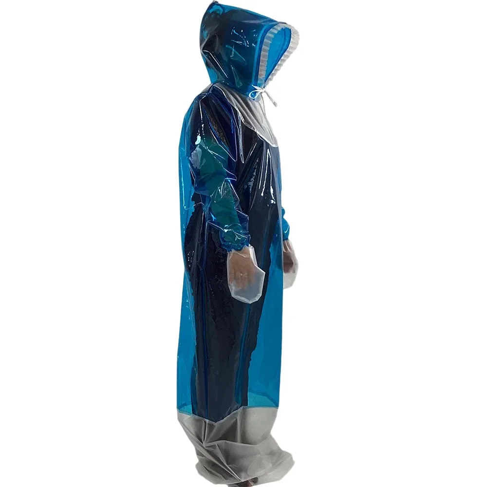 See Through Patchwork Hooded Bodysuit for Adult and Baby, Exotic Party ...