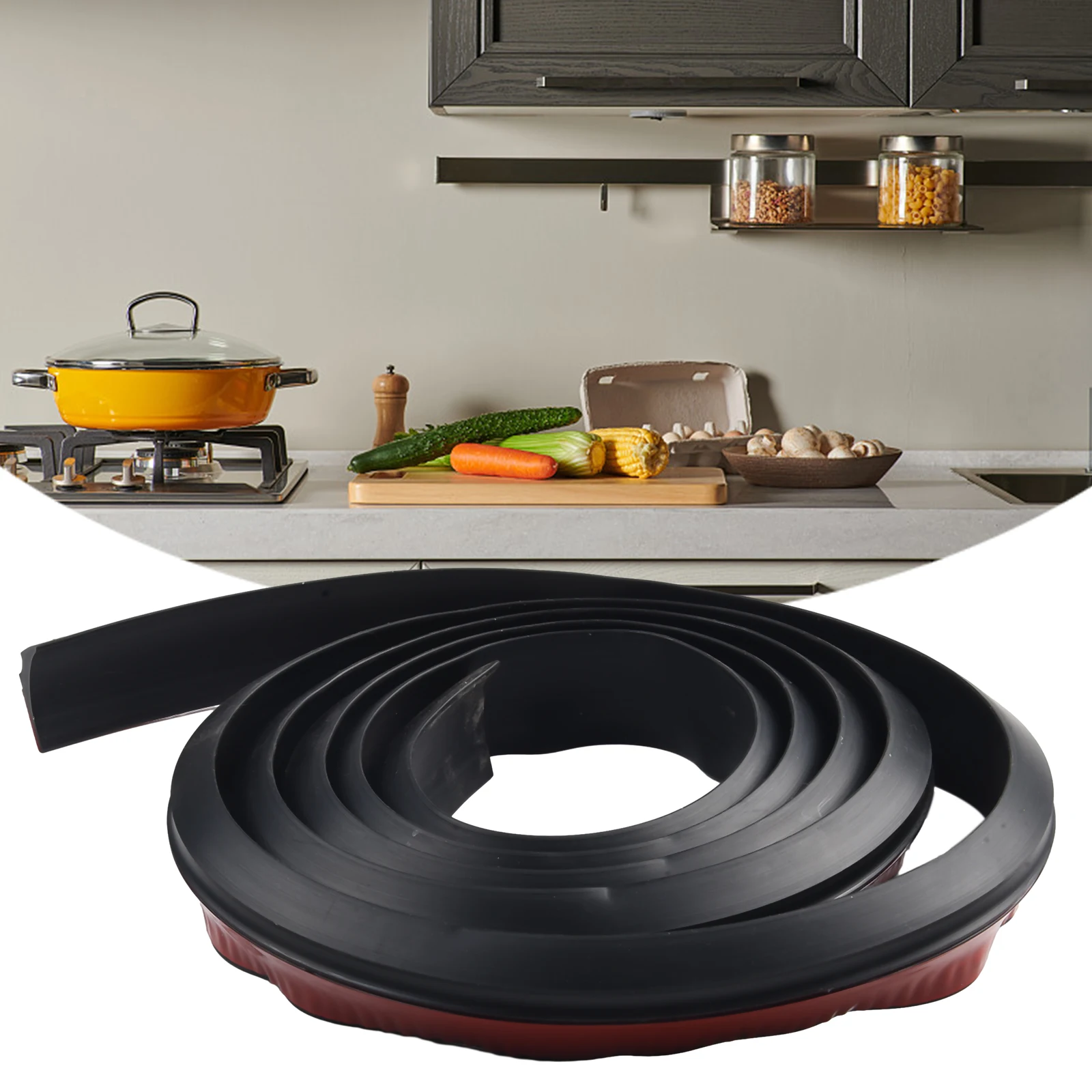 Silicone Water Barrier Bathroom Kitchen Floor Retaining Water Dam ...