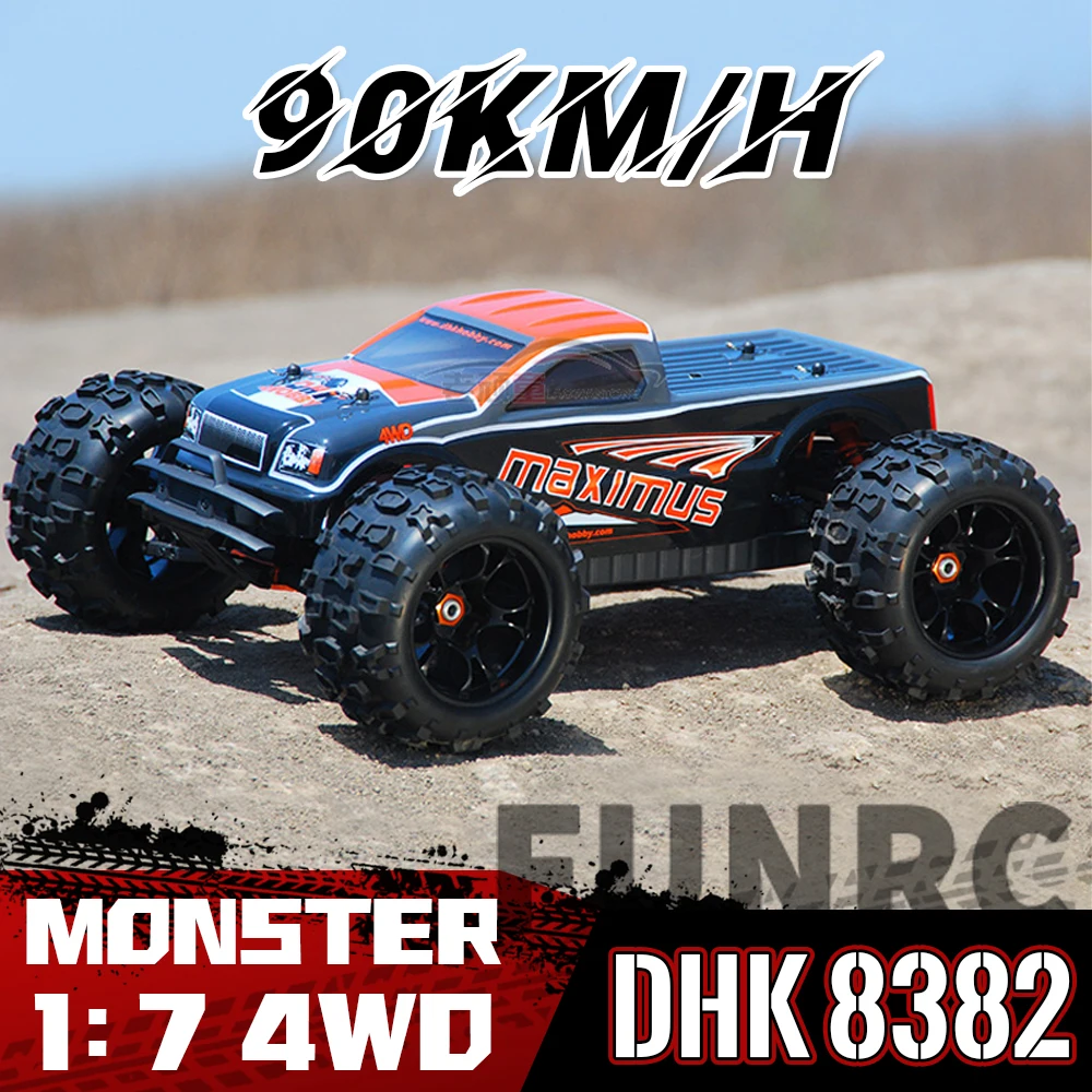 1/8 dhk hobby 8382 maximus monster truck buggy veículo fora de estrada ...