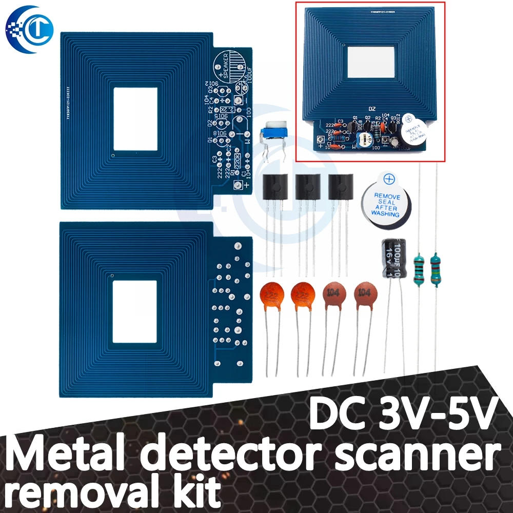 Kit-de-esc-ner-Detector-de-metales-sin-montar-M-dulo-de-placa-de-Sensor ...