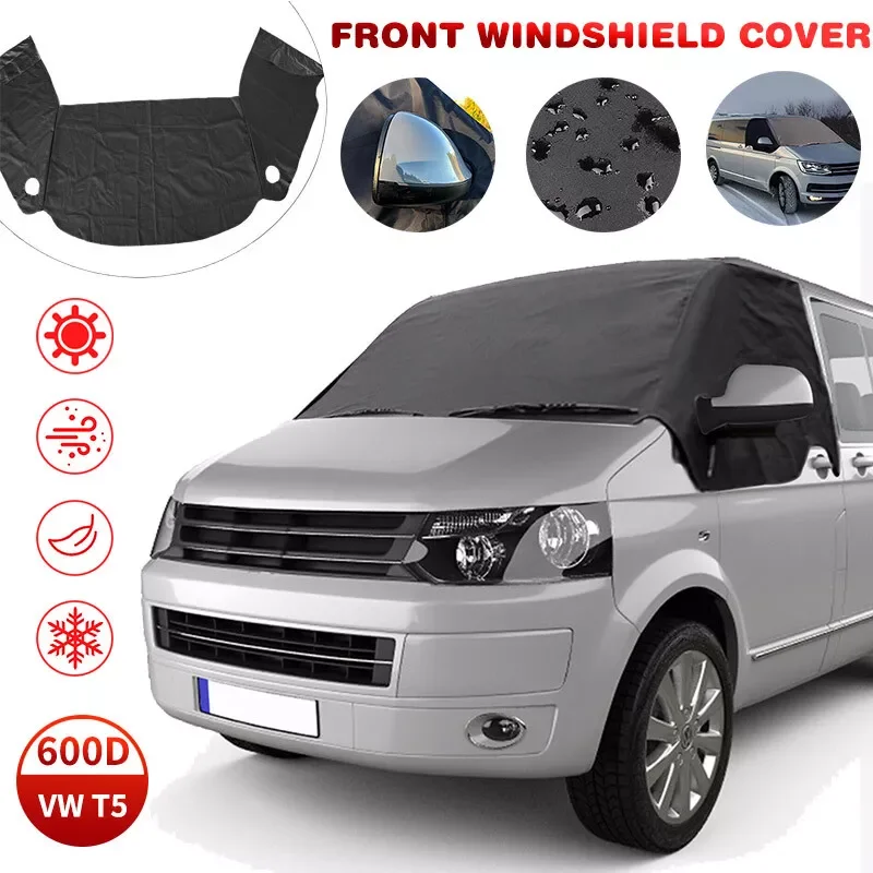 Front Windshield Leaf Protection Window Cover With Storage Bag For VW ...
