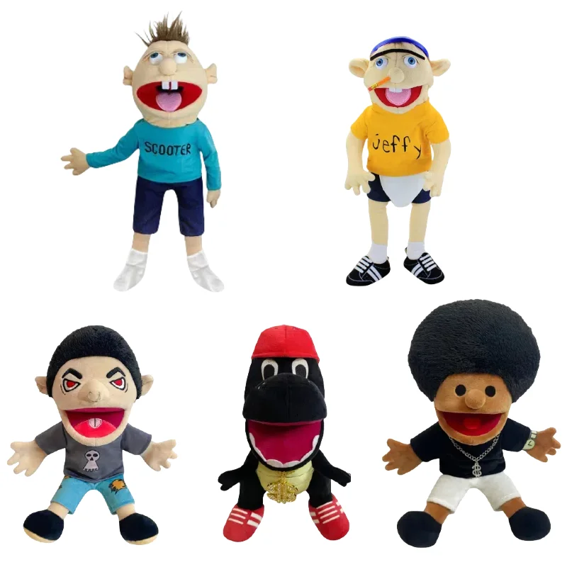 Jeffy-marioneta-de-mano-de-felpa-para-ni-o-y-ni-a-juguete-de-dibujos ...