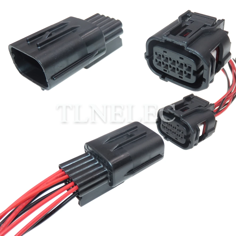 10-Pin-Way-Automobile-Wire-Cable-Connector-with-Wires-Car-Reversing ...