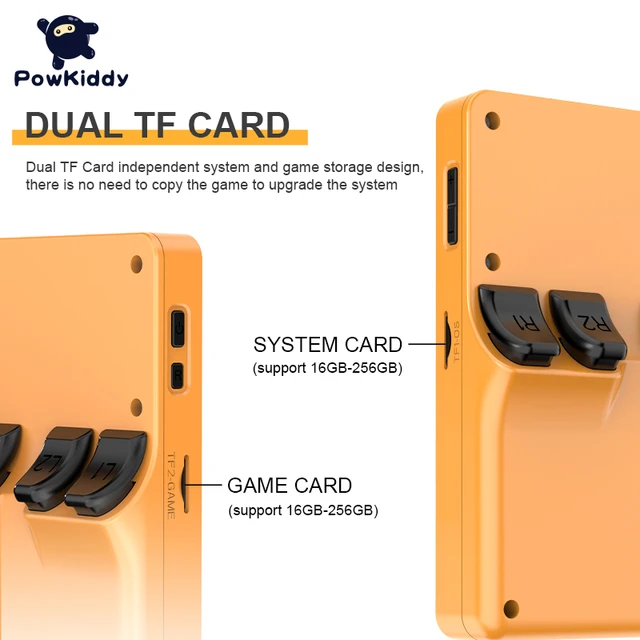 POWKIDDY New RGB20S Handheld Game Console Retro Open Source System RK3326 3.5-Inch 4:3 IPS ...