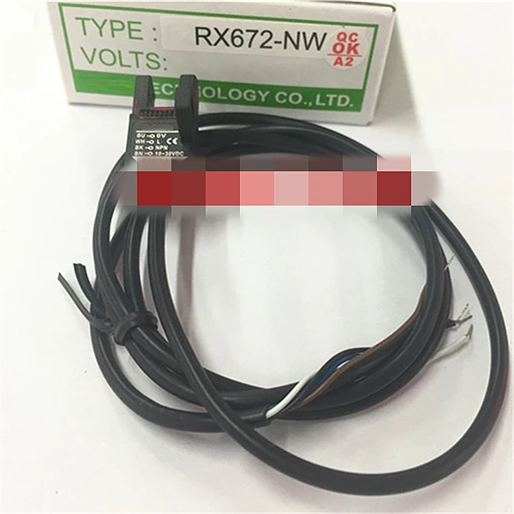 New original RX672-NW trough photoelectric sensor