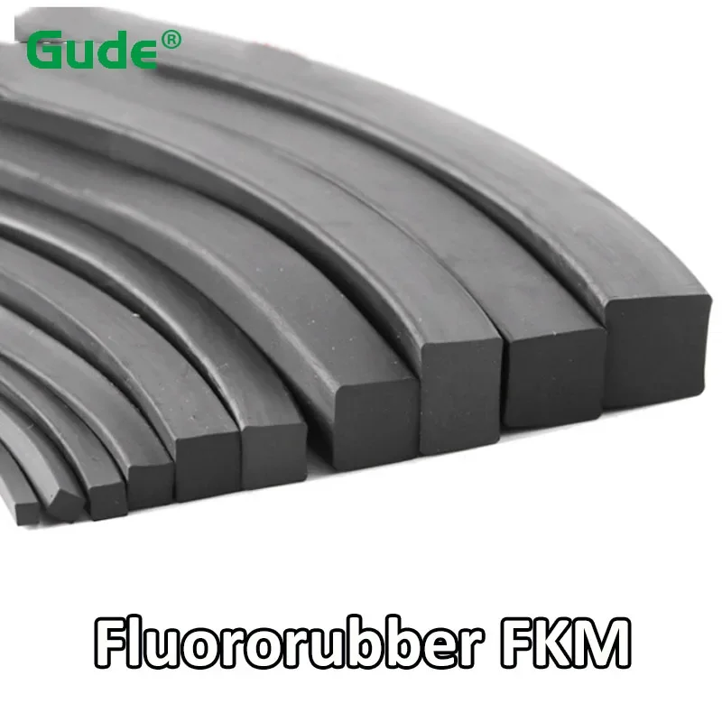 1M-Square-FKM-Fluorine-Rubber-Strip-Black-Chemical-Resist-High-Temp-Oil ...
