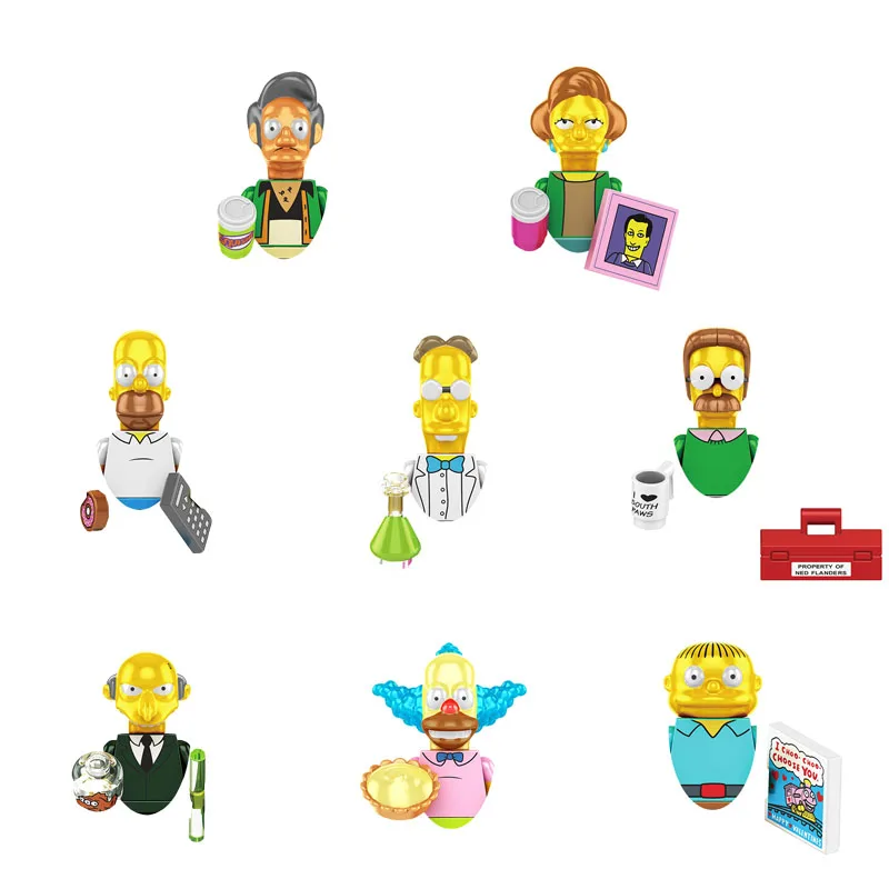Bloques-de-construcci-n-de-los-Simpsons-Ralph-Flink-Arp-Flender ...