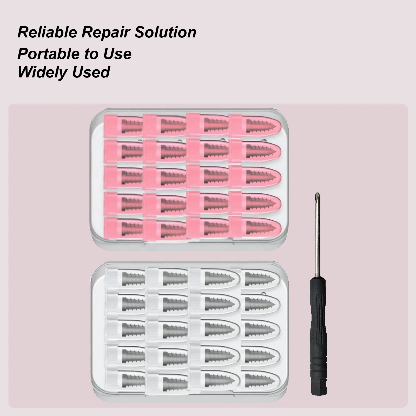 Tire Plug Kit 40 Pieces Tire Repair Plugs Scooter Rubber Nails For ...