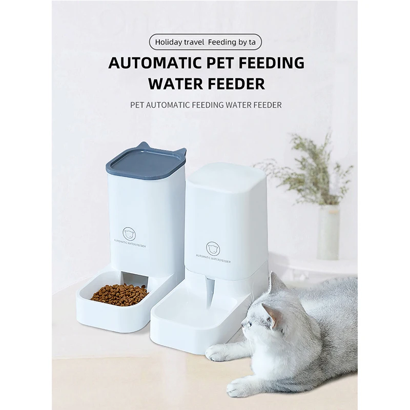 Large Dog Automatic Feeder | Water Dispenser | Feeding Device | Feeder ...