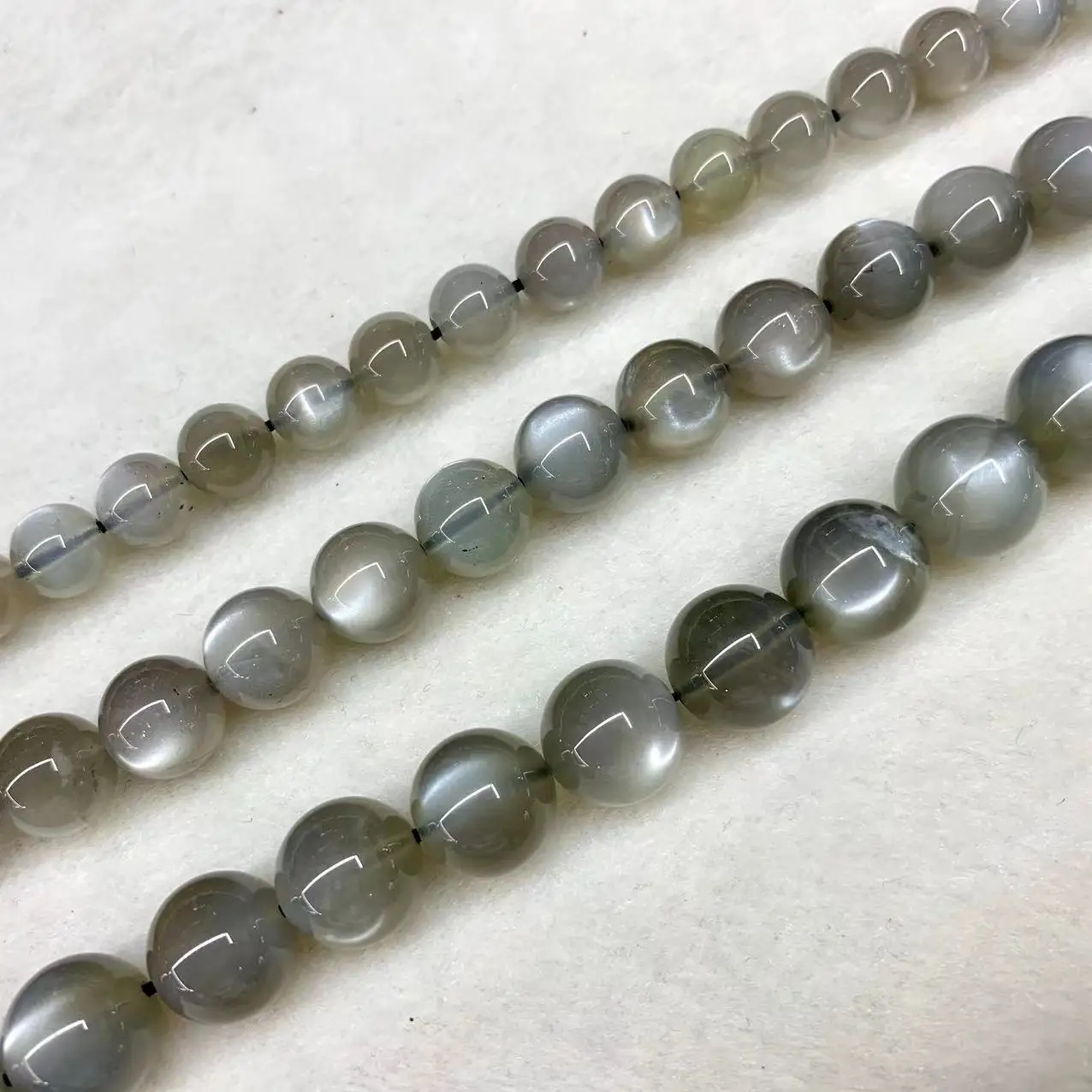 Natural-Gray-Moonstone-6mm-8mm-10mm-12mm-DIY-Loose-Beads-For-Jewelry ...