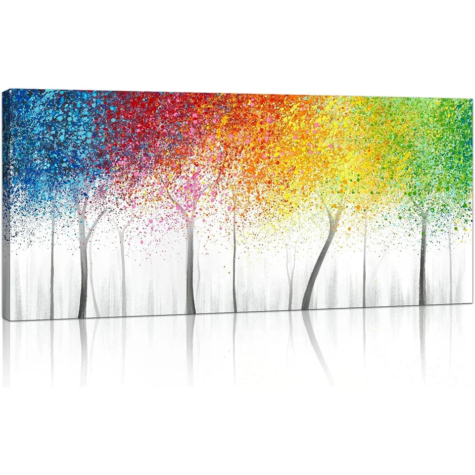 Colorful-Tree-Abstract-Diamond-Painting-Full-Square-Round-Diy-Diamond ...