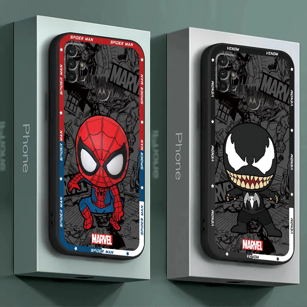 Marvel-spiderman-Cover-Phone-Case-for-Motorola-Moto-G51-G50-G30-G31-G53 ...