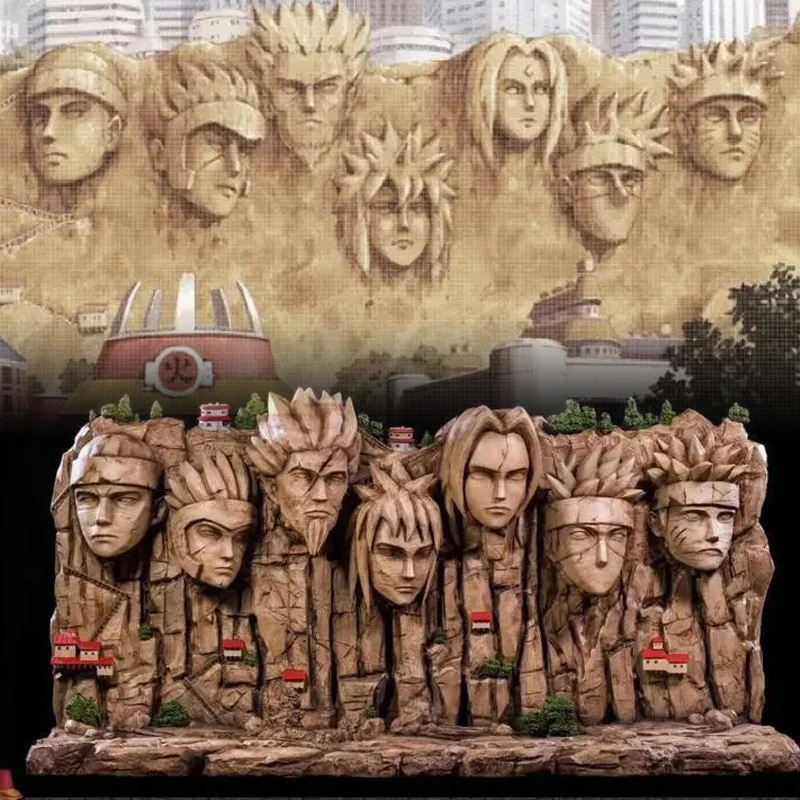 Large-Hokage-Ninjas-Rock-Figure-Giant-Leader-Petroglyph-Statues-Hokage ...