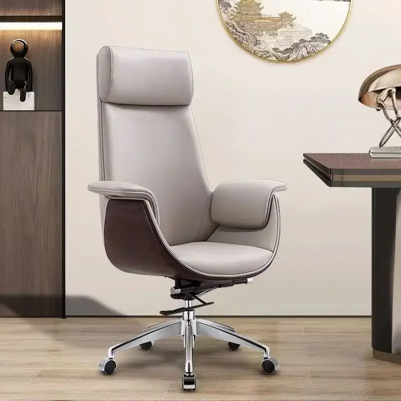 Simple Computer Office Chair Ergonomic Luxury Conference Comfortable ...