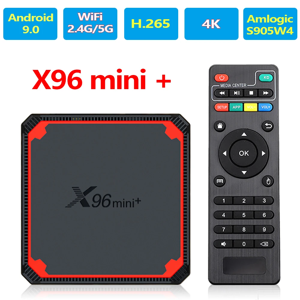 X96 Mini Plus Smart Tv Box 12m Iview Premium Media Player Android 9.0 ...