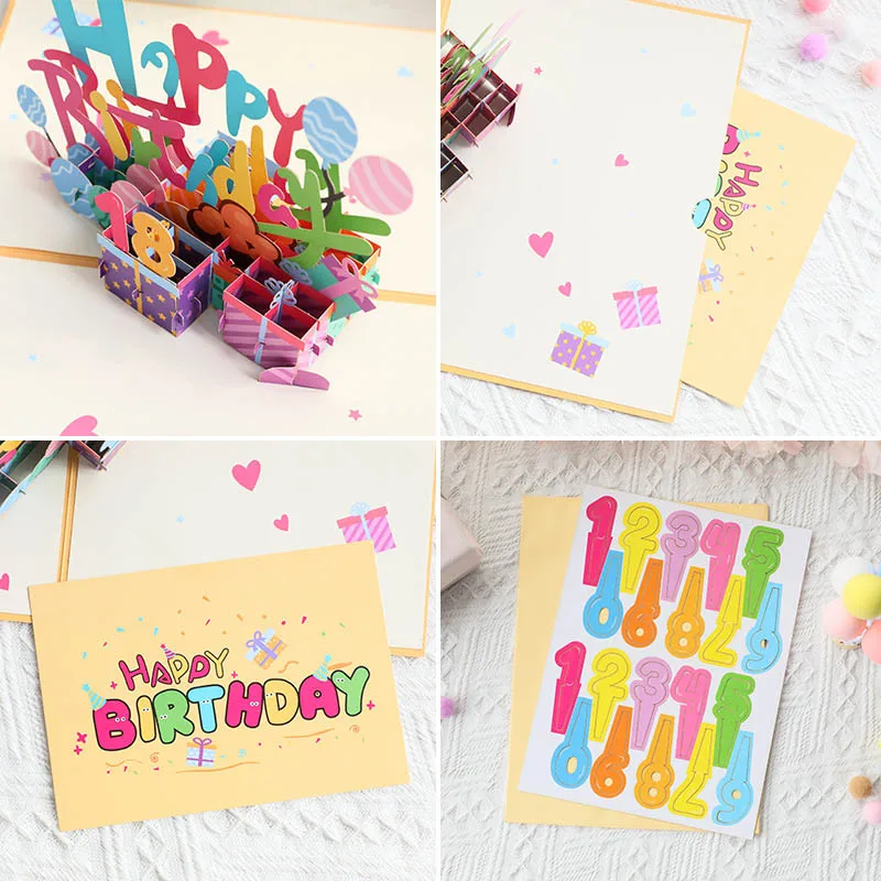 How To Make Creative Handmade 3d Birthday Cards