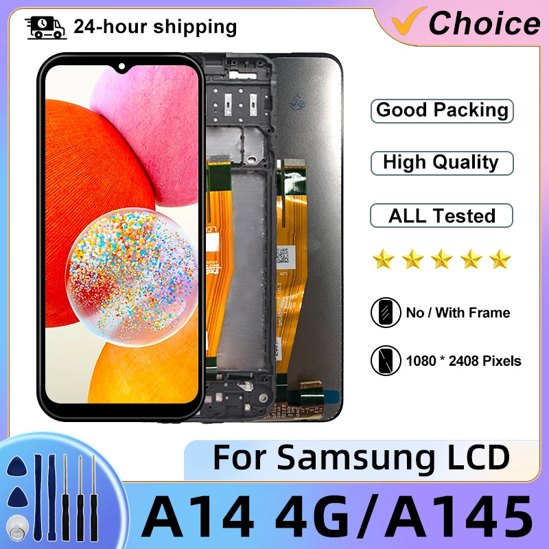 A145P-For-Samsung-Galaxy-A14-LCD-Display-Touch-Screen-Digitizer ...
