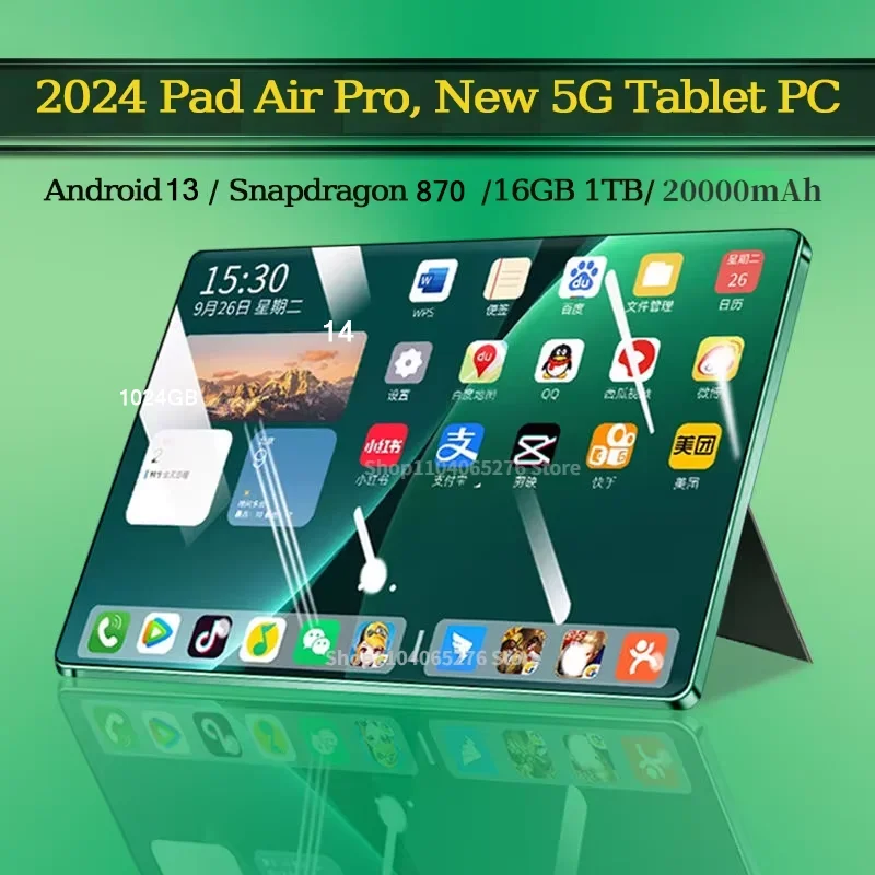2024-Global-Original-IPad-Air-Pro-11-1nch-16GB-1TB-20000mAh-Snapdrago ...