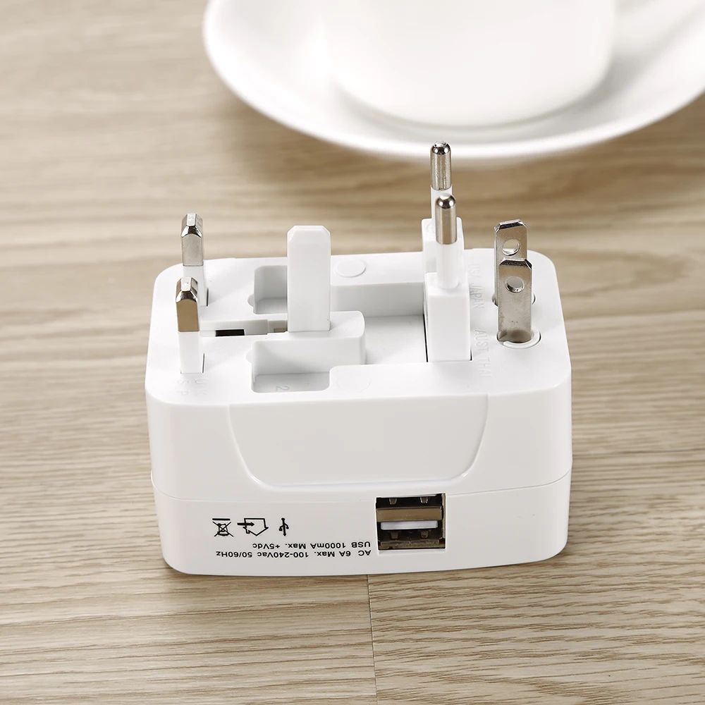 1pcs EU Plug Adapter US To EU High Quality Plug Adapter Universal Travel Adapter EU Socket AU UK ...