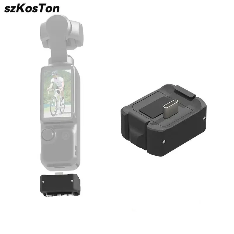 Charging-Base-for-DJI-Pocket-3-Type-C-1-4-Mount-Adapter-Potable-Gimbal ...