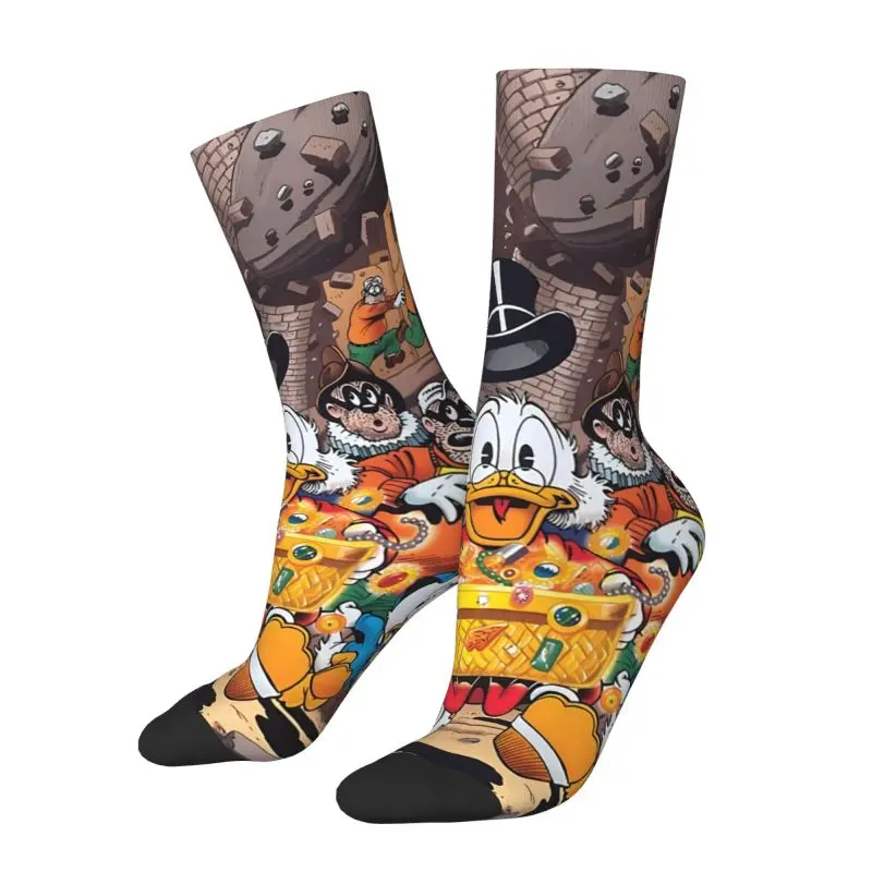 Cartoon-Scrooge-McDuck-Dress-Socks-Men-Women-Warm-Funny-Novelty-Anime ...
