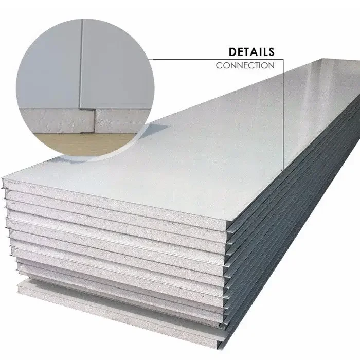 Fire-Rated-50mm-EPS-Sandwich-Wall-Roof-Panels-Insulated-Metal-EPS-Core ...