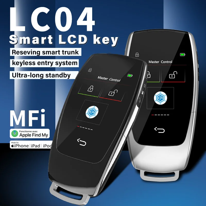 EASYGUARD-Universal-Modified-Smart-Key-LCD-Screen-PKE-Comfort-Entry ...