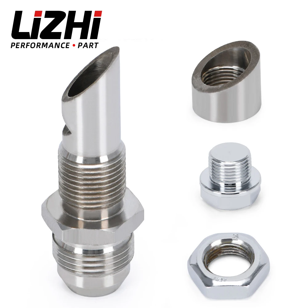 LIZHI RACING - Stainless Steel Exhaust Vacuum Kit Catch Can Vent E-VAC ...