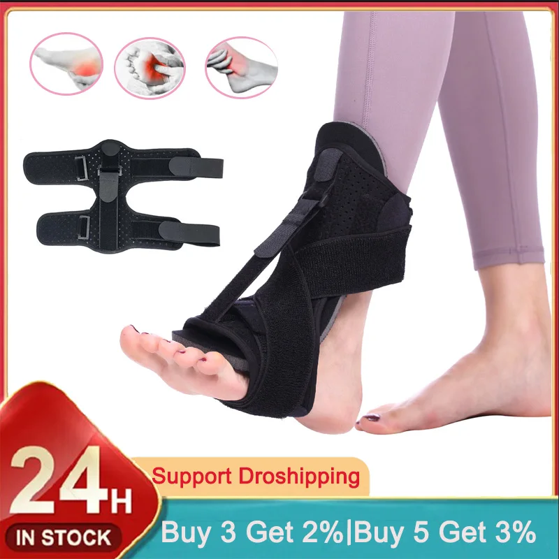 1pc-Adjustable-Plantar-Fasciitis-Night-Foot-Splint-Drop-Orthotic-Brace ...