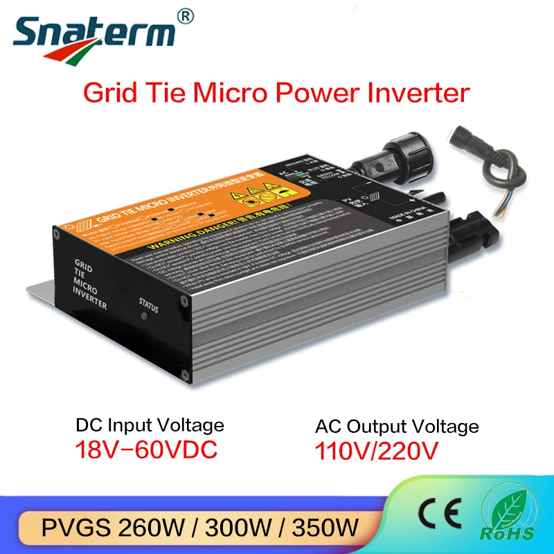 NEW MPPT micro grid-Tie power inverter 260W/300W/350W/500W/600W/700W ...