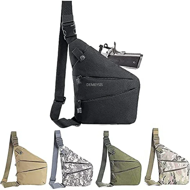 Concealed Carry Tactical Shoulder Holster Chest Pack Crossbody Bags ...