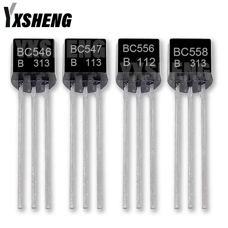 100PCS BC546B TO-92 Transistors BC547B BC556B BC558B TO92 BC546 BC547 ...