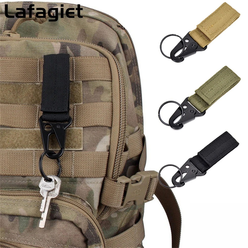 Tactical Hanging Buckle Molle Nylon Webbing Belt Triangle Buckle ...