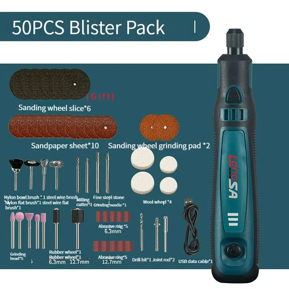 Small Electric Grinder Multifunctional Hand Held Polishing Charging ...