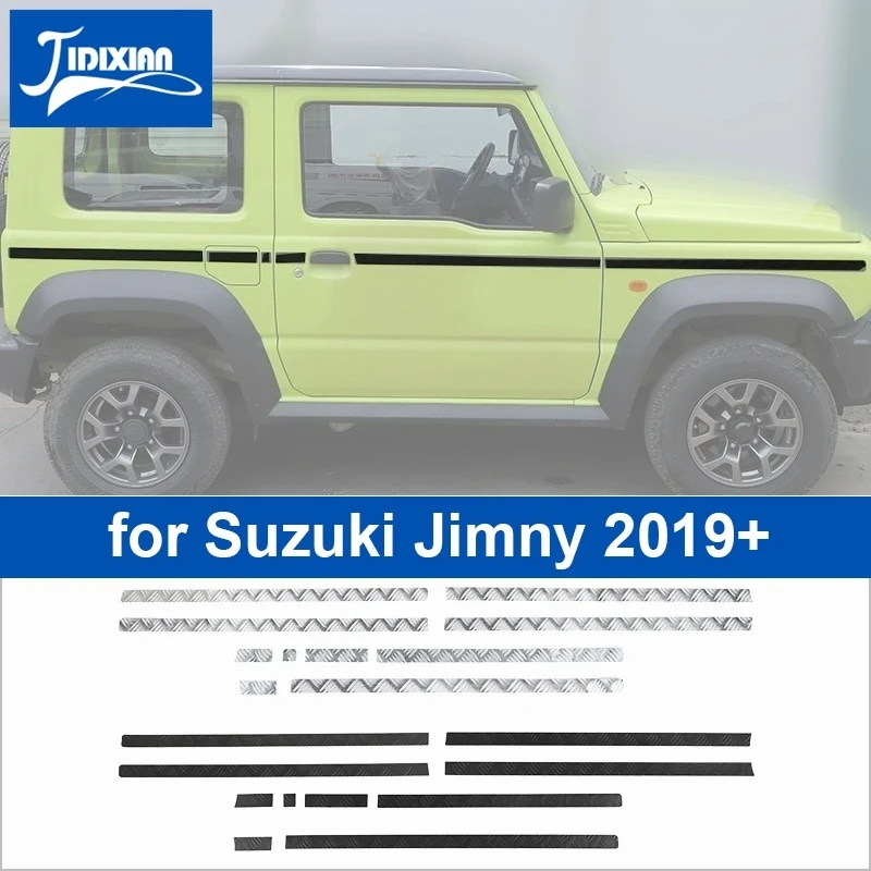 JIDIXIA-Car-Body-Side-Door-Decoration-Cover-Strip-for-Suzuki-Jimny-2019 ...