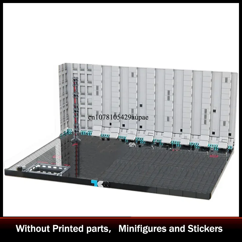 Space-Scene-MOC-Building-Blocks-Hangar-Bay-272-Diorama-Model-Movie-Game ...