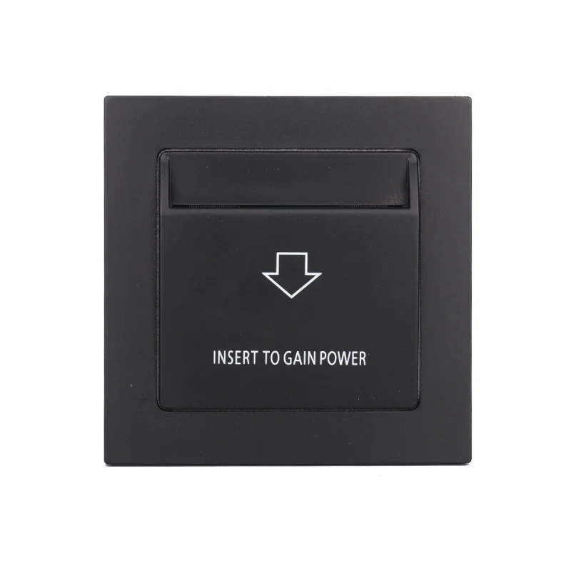 Hotel Room 40A T57 Card Power Saving Switch Electric Power Saver Wall ...