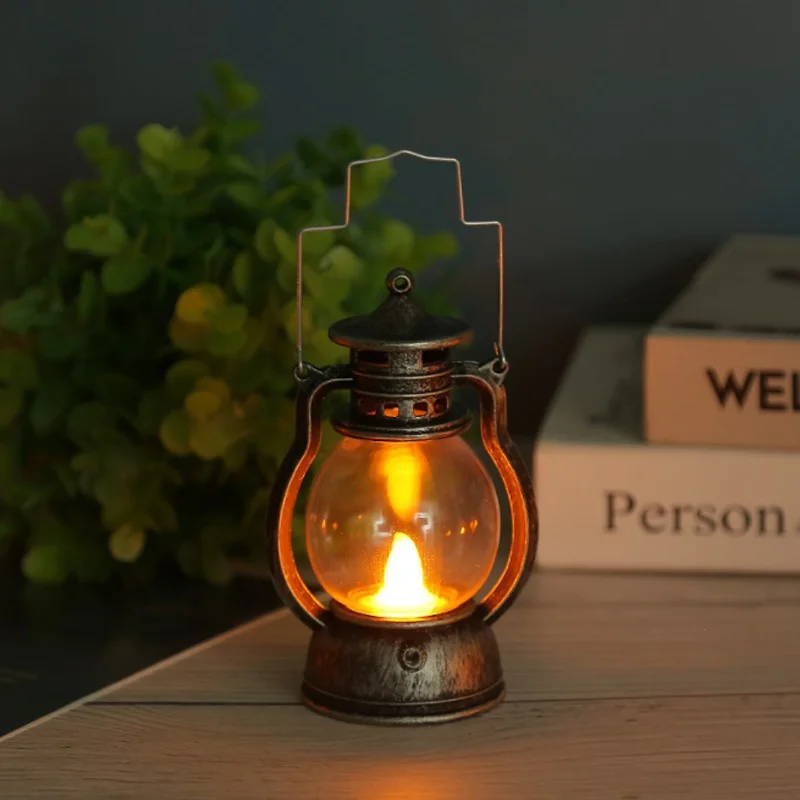 Ins-retro-Christmas-portable-small-oil-lamp-cute-room-atmosphere ...