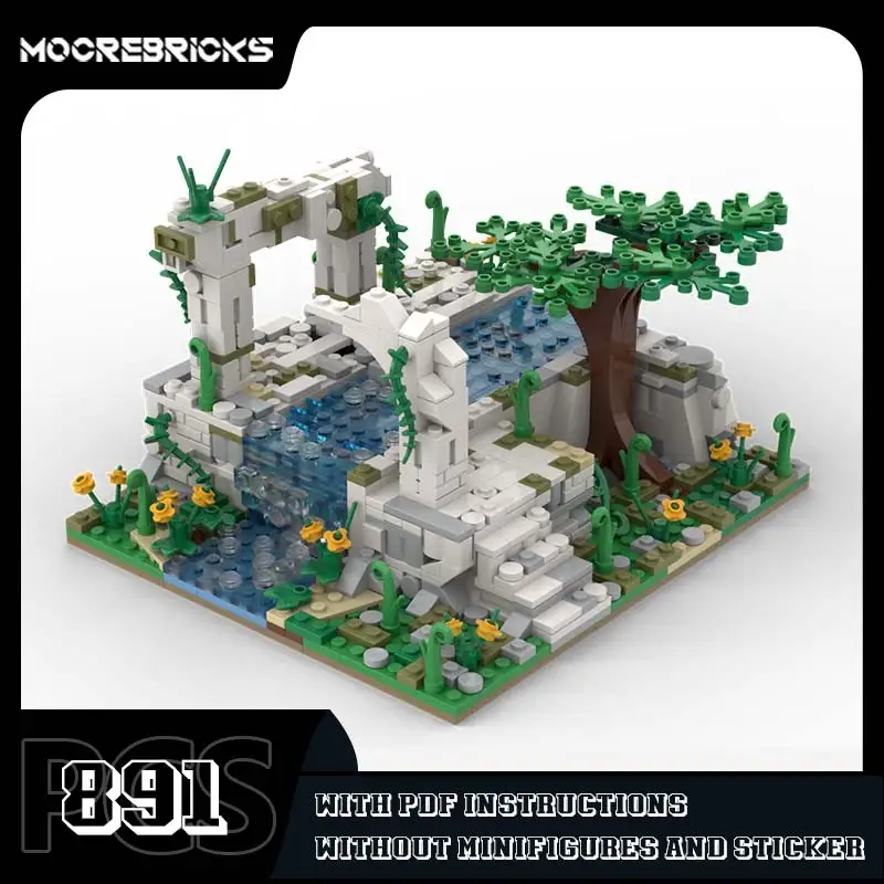 Creative-Bricks-Ancient-Ruins-Civilization-Architecture-Building-Block ...