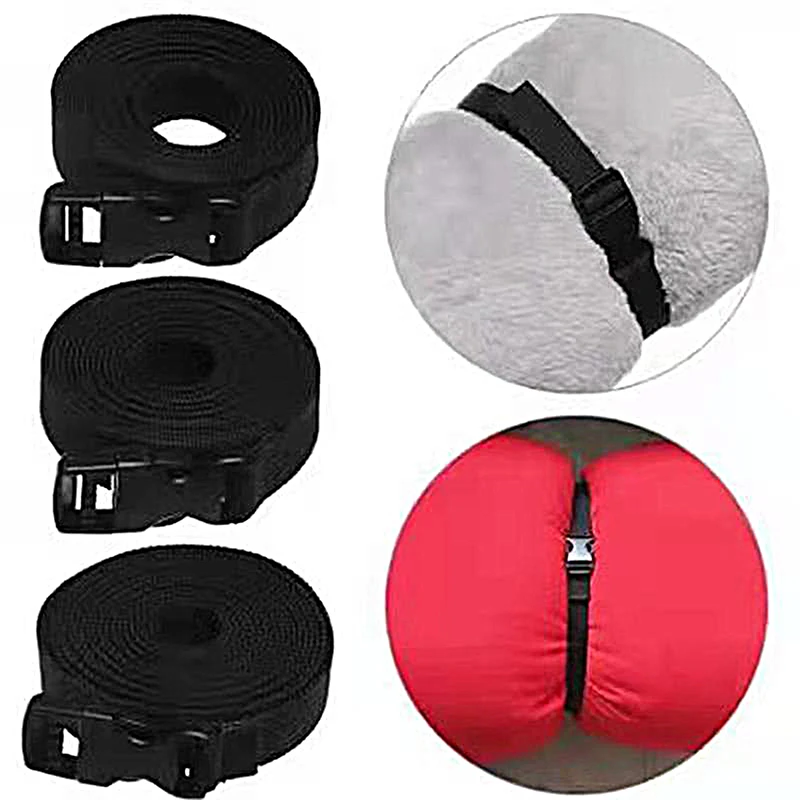 Travel-Tied-Black-Durable-Nylon-Cargo-Tie-Down-Luggage-Lash-Belt-Strap ...