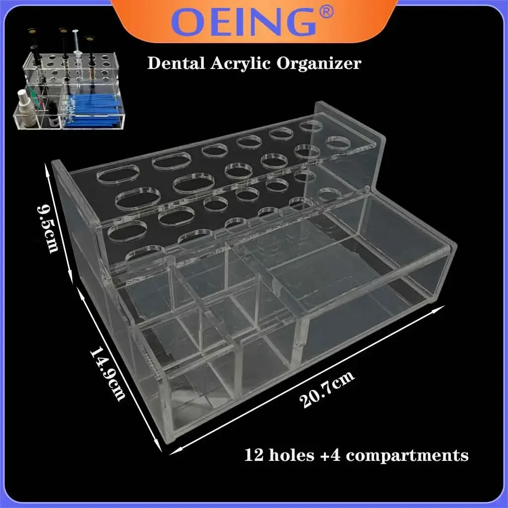 Dental Acrylic Case Storage Box Dentistry Acrylic Adhesive Composite ...