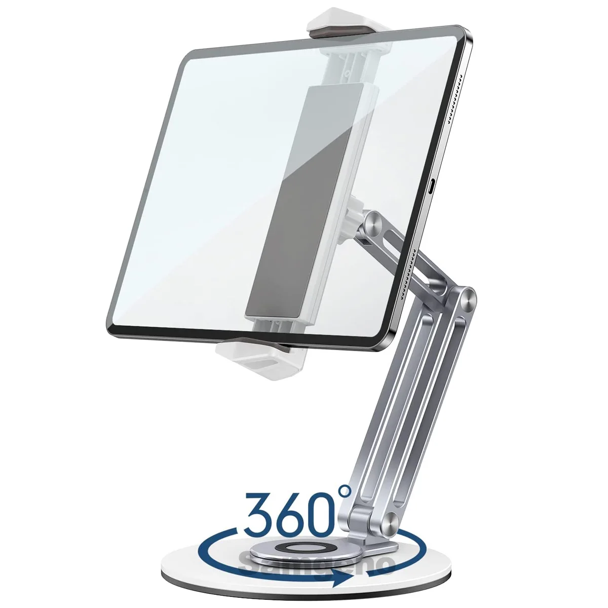 360-Swivel-Tablet-Stand-for-Desk-Stable-Tablet-Cellphone-Holder-with ...