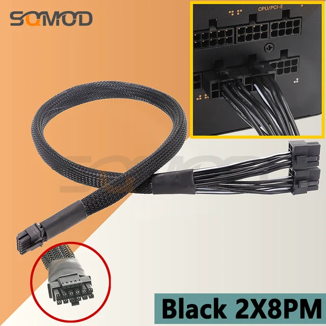 Modular cable GPU 8-pin to 16 pin male PCI-E 5.0 12VHPWR RTX 4090 for ...
