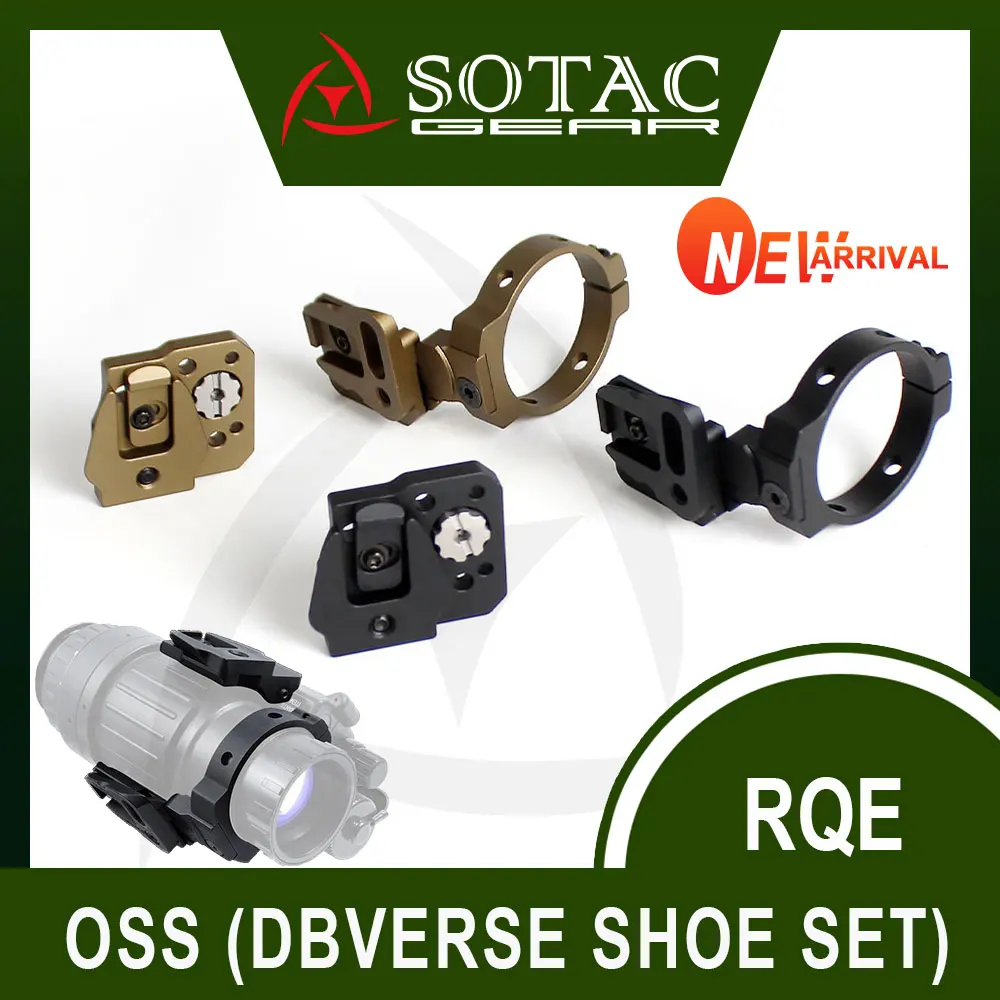 SOTAC-2023-NewTactical-Metal-OSS-OBVERSE-SHOE-SET-Helmet-Mount ...