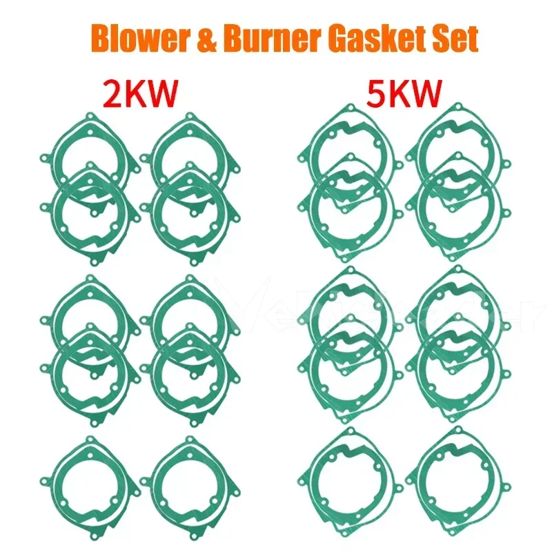 1/2/5/10/20x 2KW 5KW Air Diesel Heater Blower Fan Motor & Burner Gasket ...