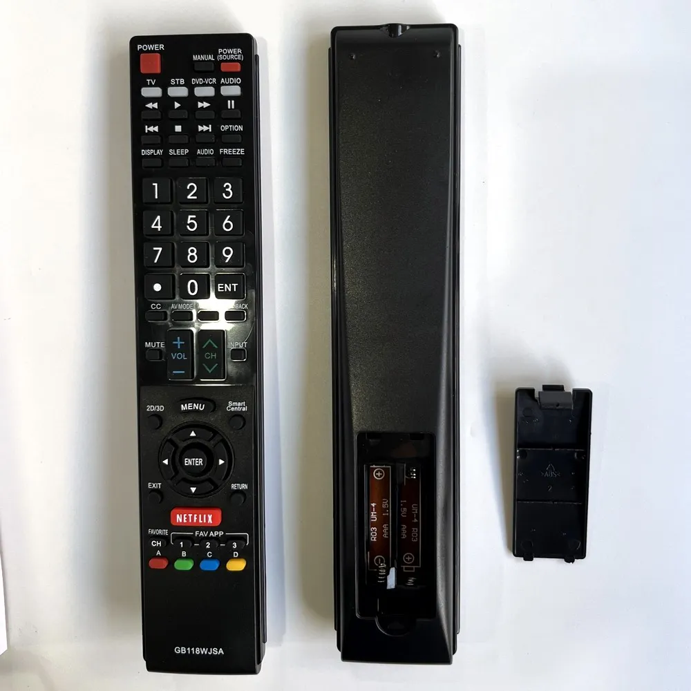 GB118WJSA Remote Control For Sharp AQUOS TV NETFLIX LC-60LE832U LC ...