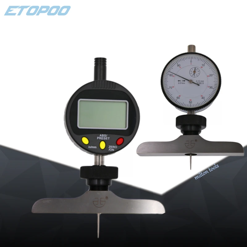 Gauge Stand For Depth Gauge With Harden Alloy Measuring Head Dial ...