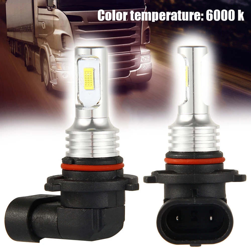 2Pcs-HB3-LED-Headlight-9005-Ice-Bulb-fendinebbia-6000K-Xenon-White-Lamp ...