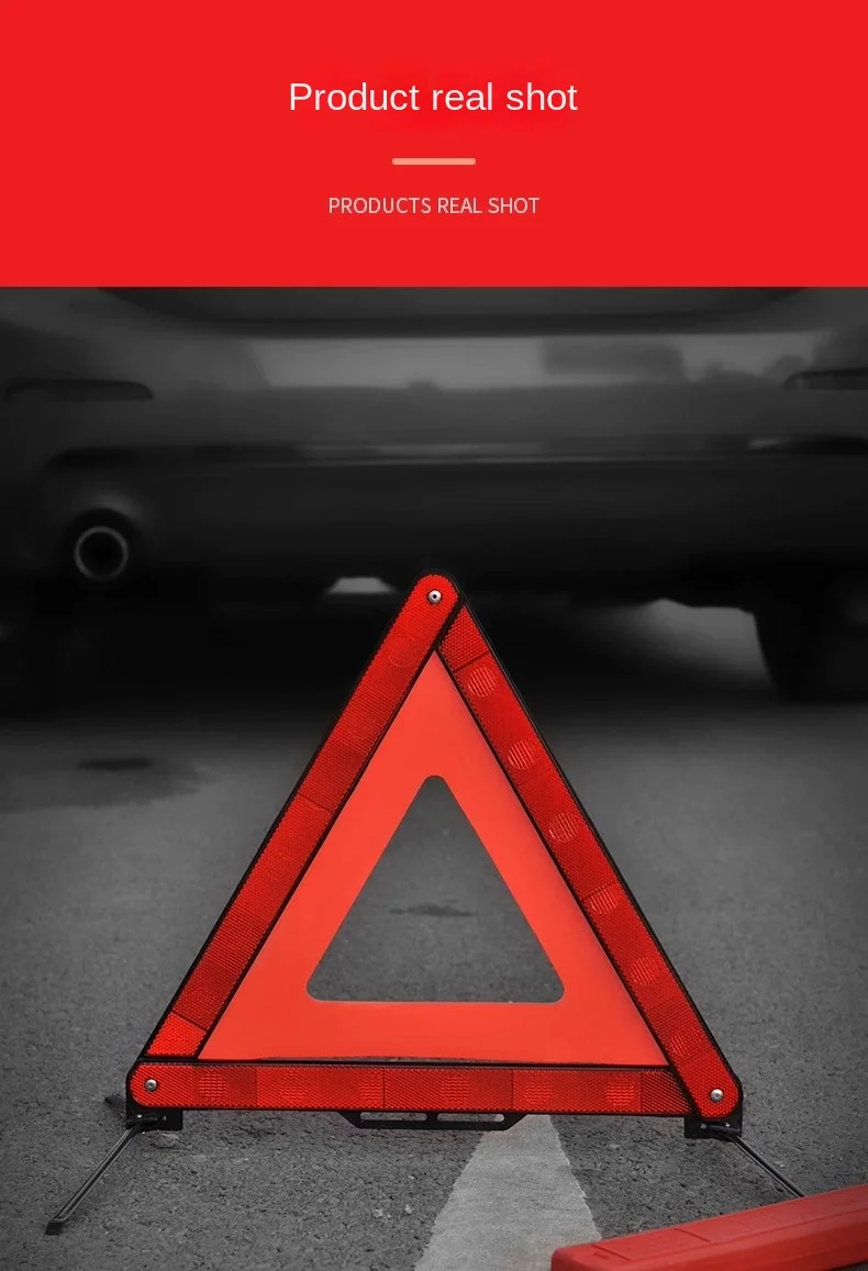 Car Emergency Breakdown Warning Triangle - Carz Mart